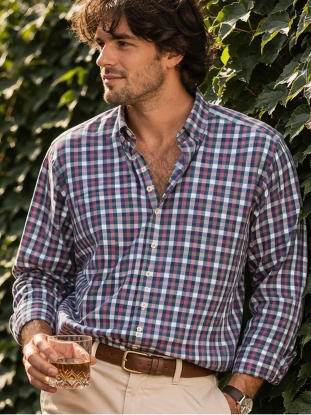 Peter Millar | Shirts | Peter Millar Preppy Quiet Luxury Plaid ...